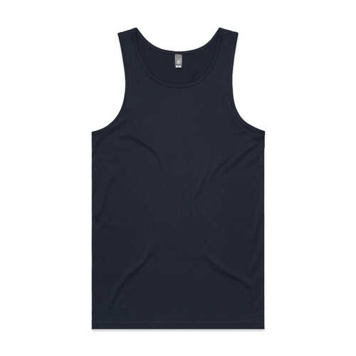 AS Colour Lowdown Singlet | 5007 (XL) Navy - SurfSkate Australia